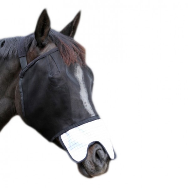FV2 - Horse Fly Veil with Mesh Nose - Wild Horse
